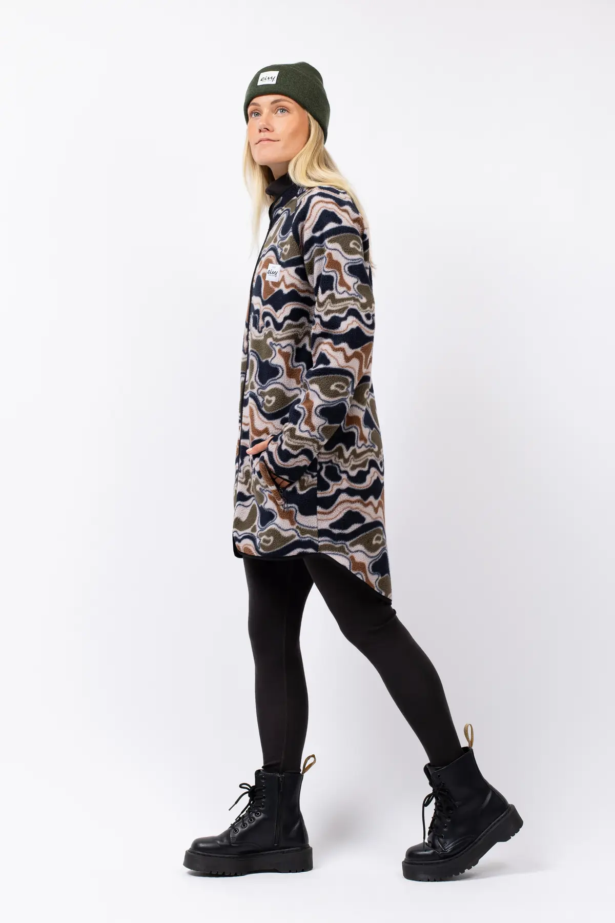 Redwood Sherpa Coat - Curve Camo