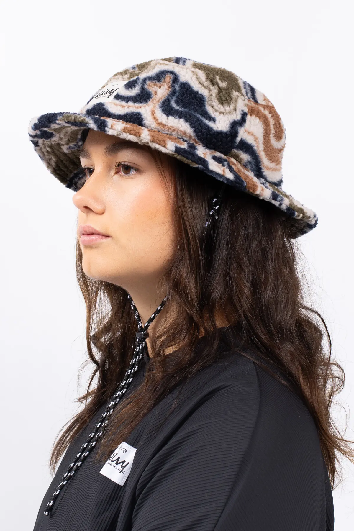 Full Moon Sherpa Hat - Curve Camo