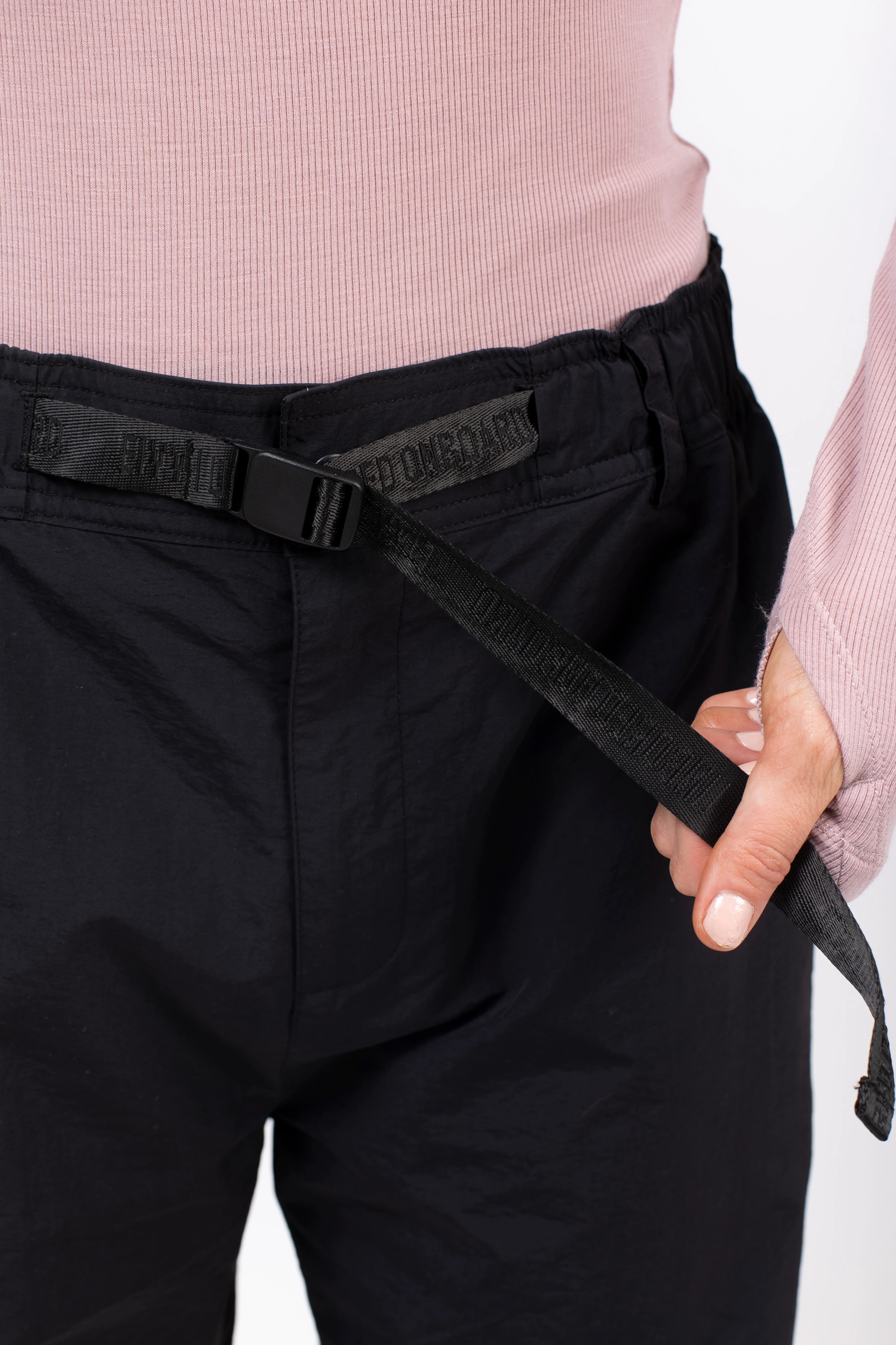 Oversized Outdoor Pants - Black