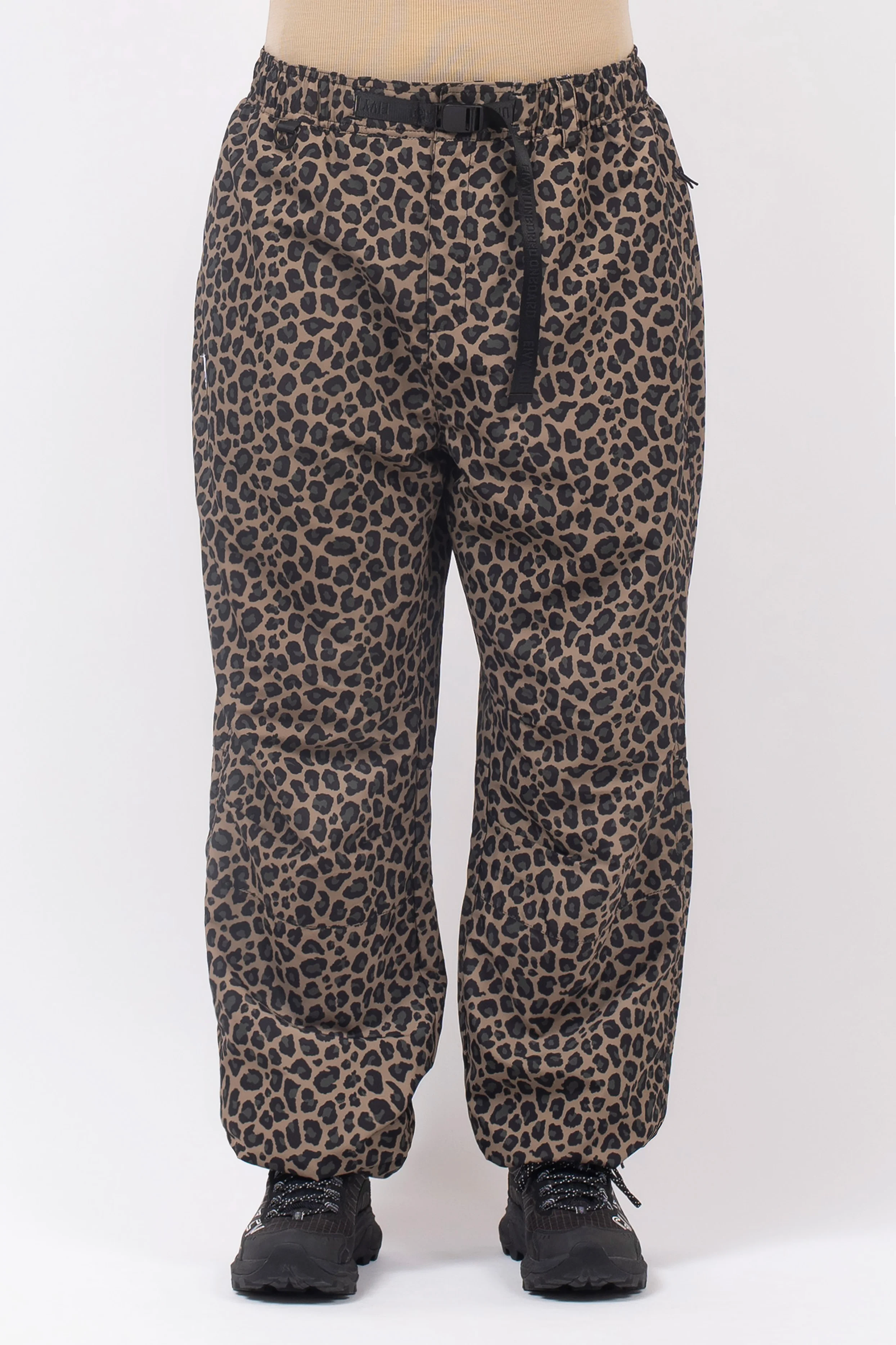 Oversized Outdoor Pants - Leopard