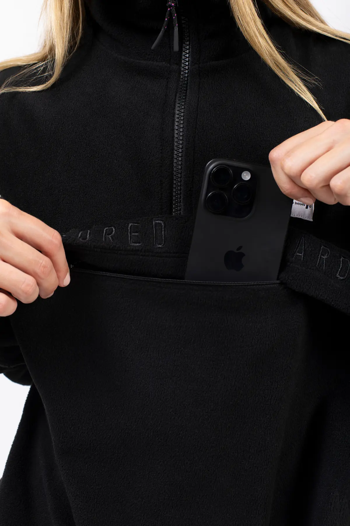 Ball Fleece Vest - Black