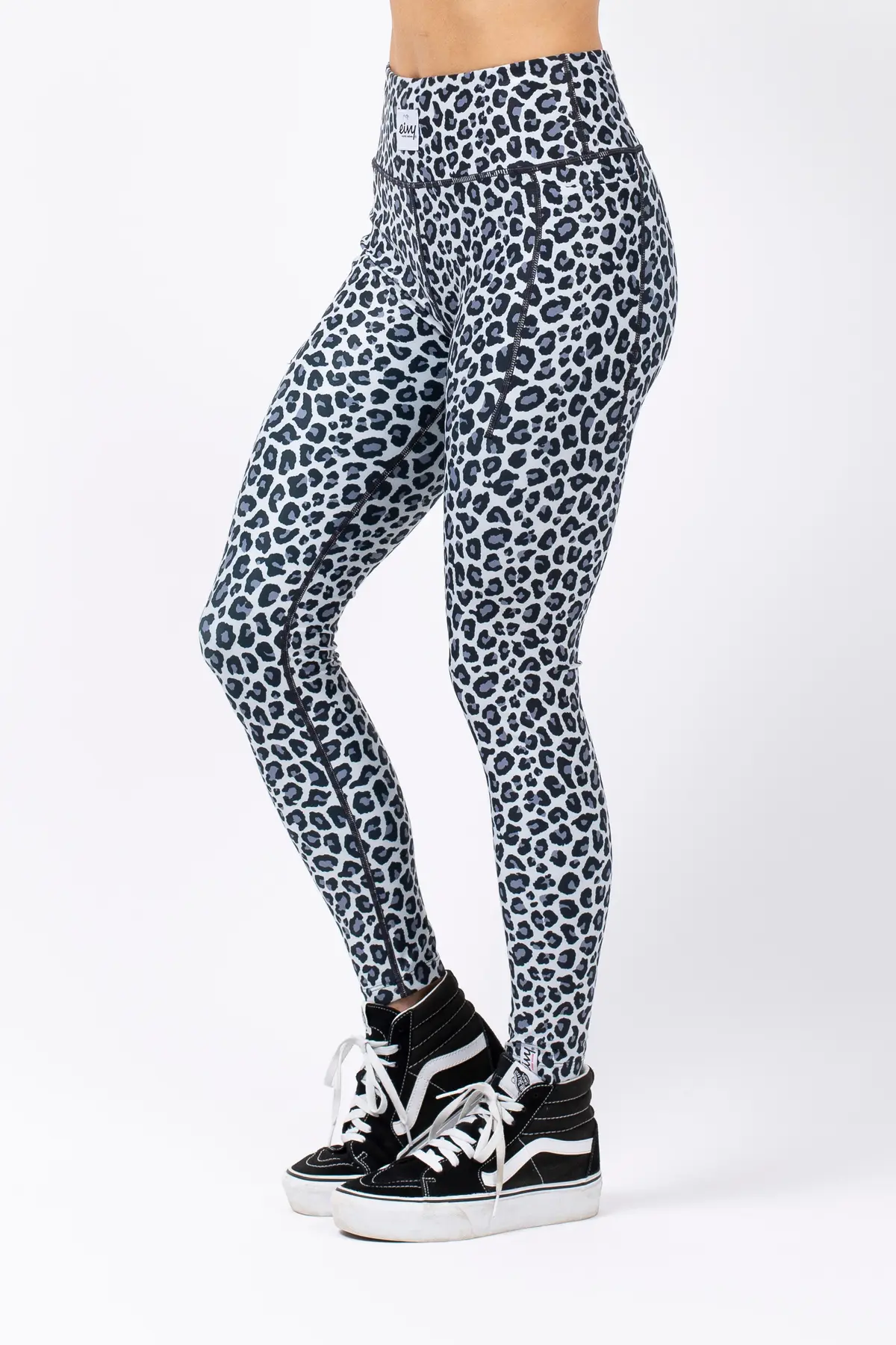 Pocket Tights - Snow Leopard