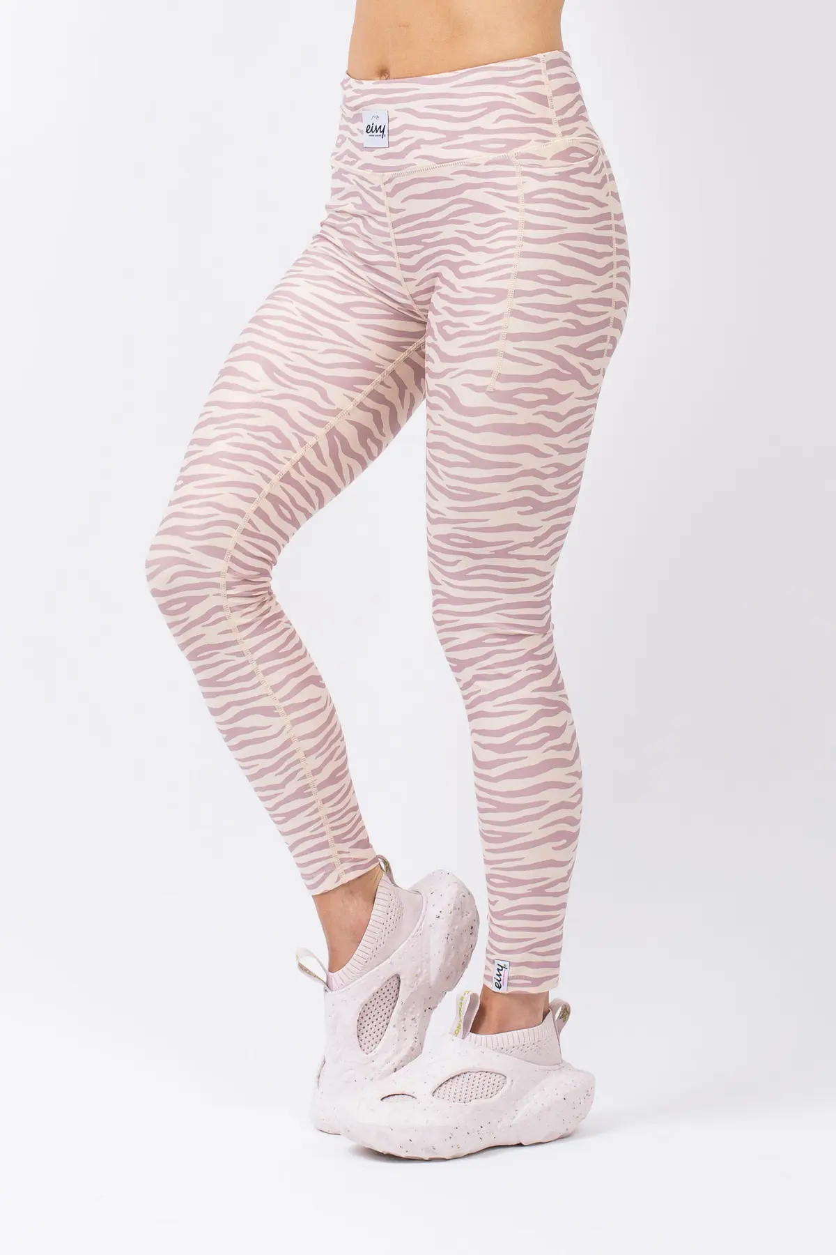 Pocket Tights - Pastel Zebra