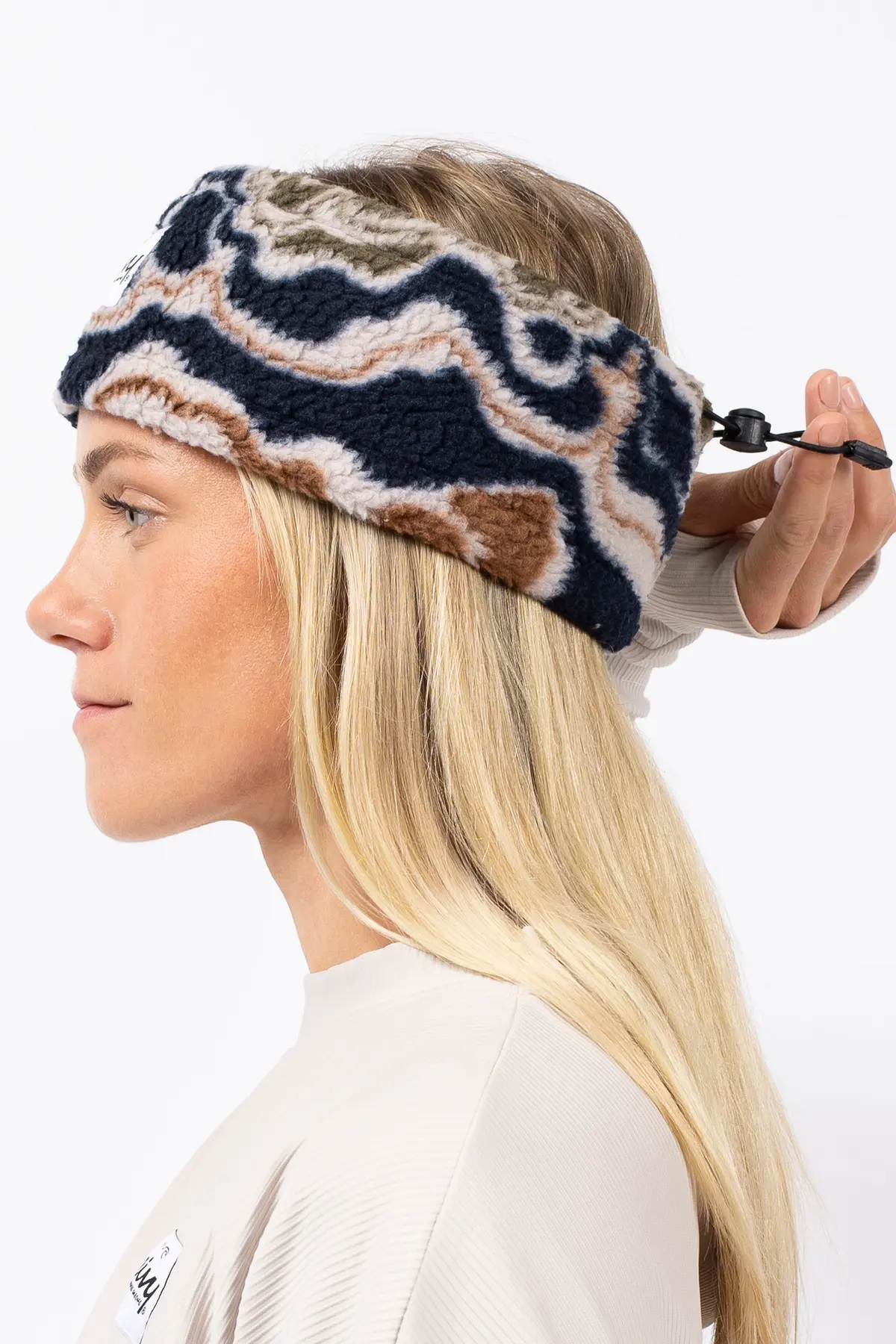 Throwback Sherpa Headband - Curve Camo